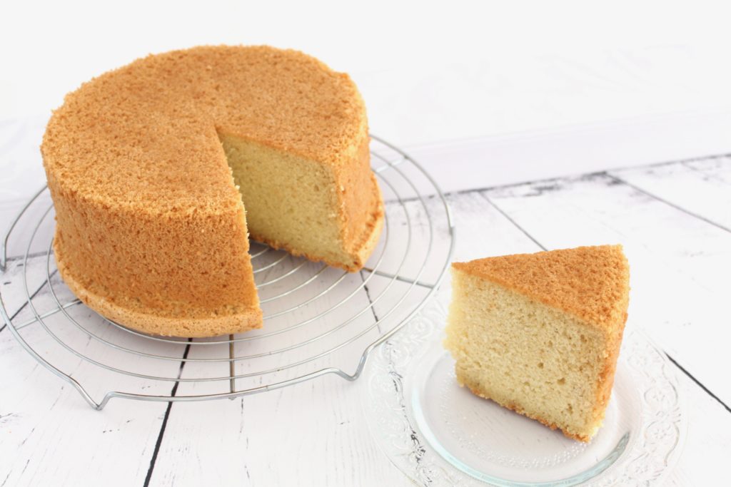Recette gateau génoise Chiffon Cake - Dolce Dita Academy