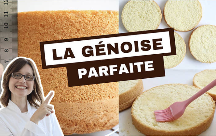 Recette gateau génoise Chiffon Cake - Dolce Dita Academy