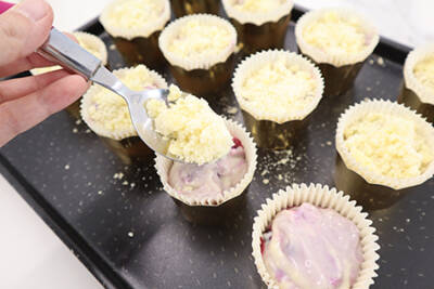 Cupcakes aux Fruits Rouges (option Chocolat) - Dolce Dita Academy